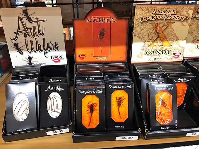 Edible insects prove that anything becomes palatable when covered in sugar. Adventure eating for the suburban daredevil.