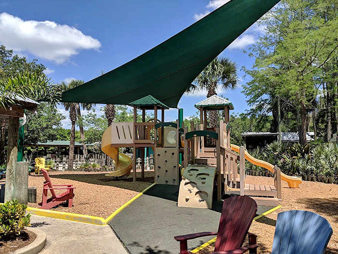 14. kids playground area