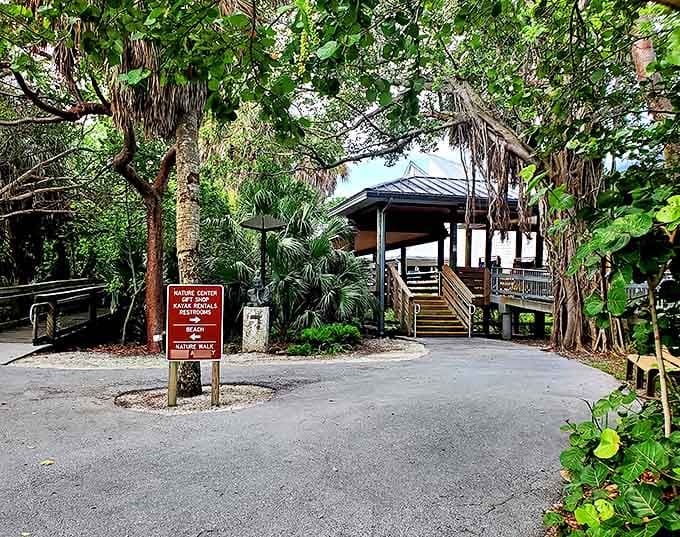 Cabin in the woods: This screened retreat offers visitors a chance to extend their stay, falling asleep to a chorus of frogs and waking to birdsong.