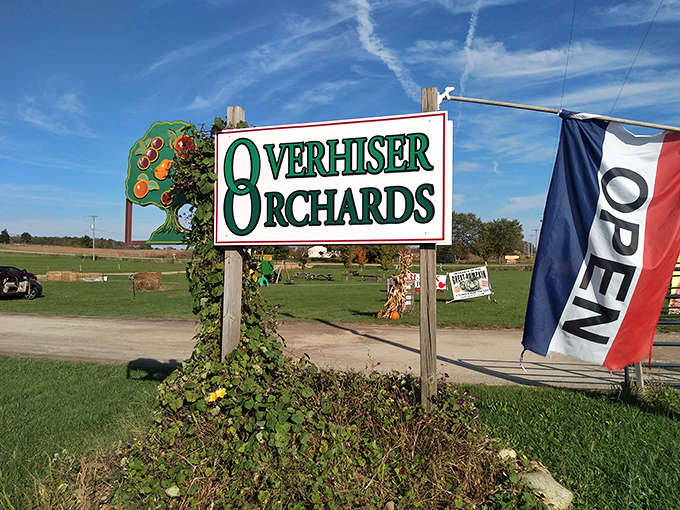 Overhiser Orchards welcomes visitors to experience farm life, fresh air, and apples that actually taste like apples should.