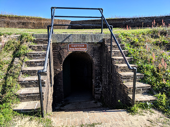 "Watch your head" might be the most important historical advice when exploring this fascinating underground passage.