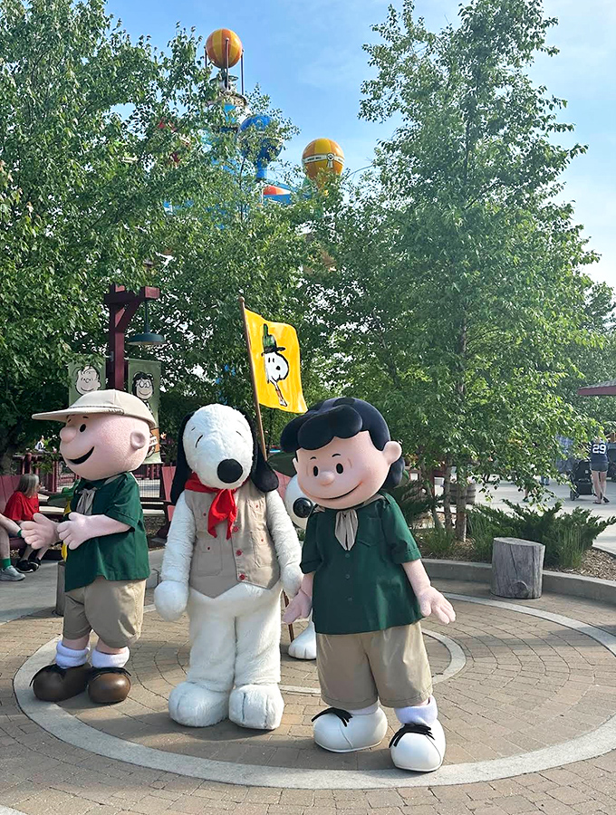 Beloved Peanuts characters bring comics to life, creating magical moments for children who've never known a world without smartphones or streaming services.