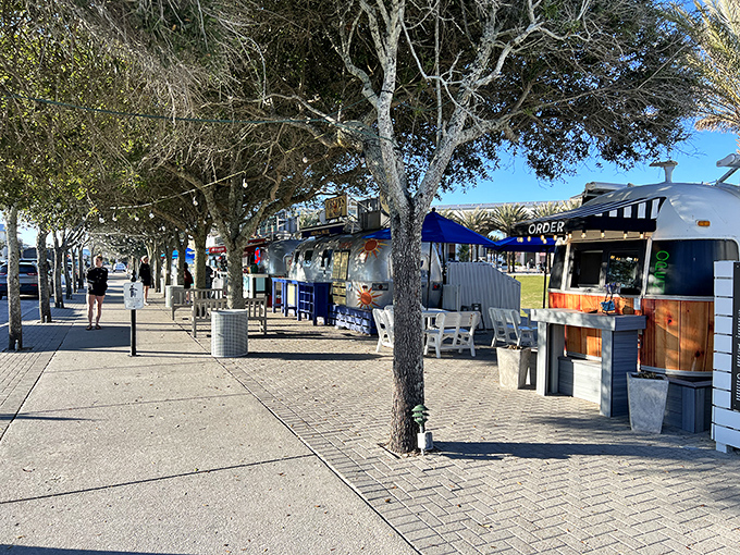 Seaside's famous food trucks prove that some of life's best meals come from kitchens with wheels, served with a side of Gulf breeze.