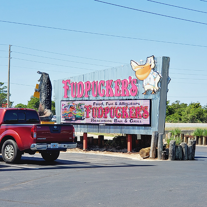 The sign that's guided hungry travelers for decades. Like a neon lighthouse beckoning those lost in a sea of chain restaurants.
