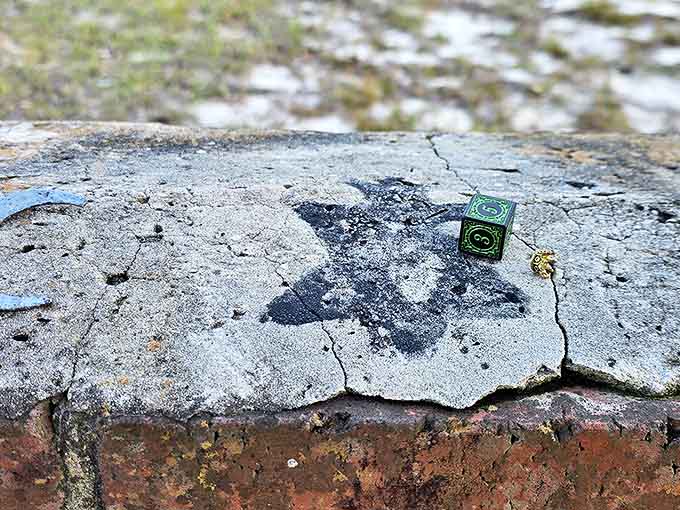 Mysterious symbols and offerings left by visitors accumulate over time, each one representing someone's hope for supernatural contact or protection, depending on their particular belief system.