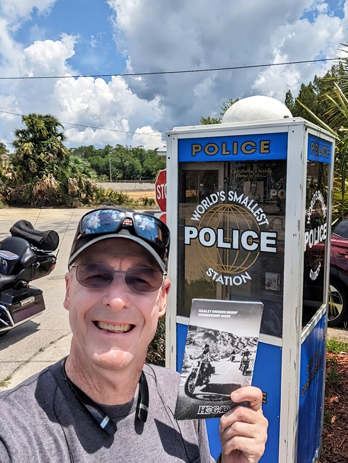 Visitors come from around the world to snap photos with this pint-sized precinct&mdash;proving good things come in small packages.