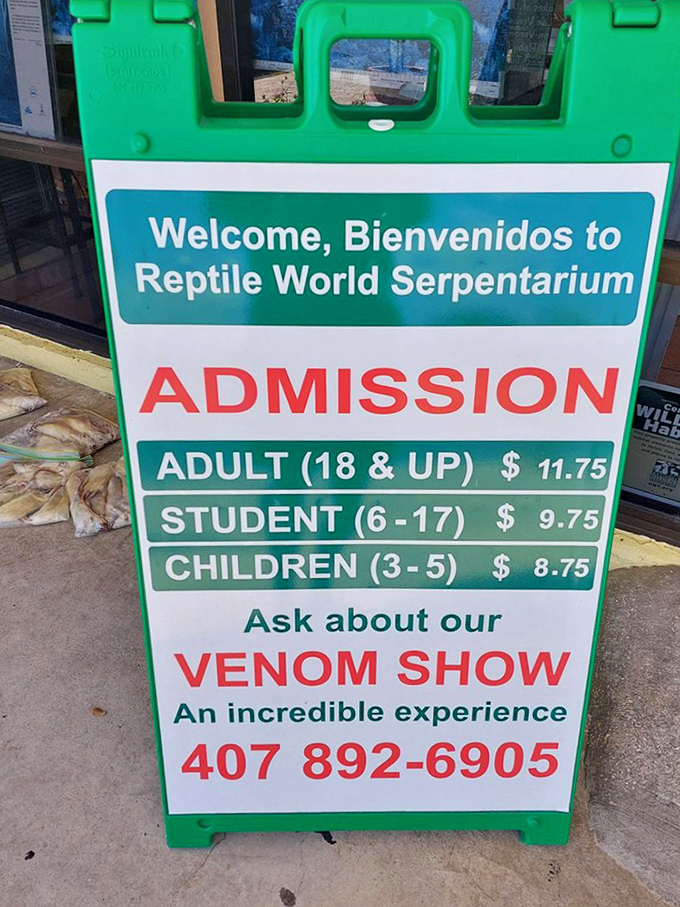 Affordable admission prices prove that in Florida, getting uncomfortably close to deadly creatures doesn't have to break the bank.