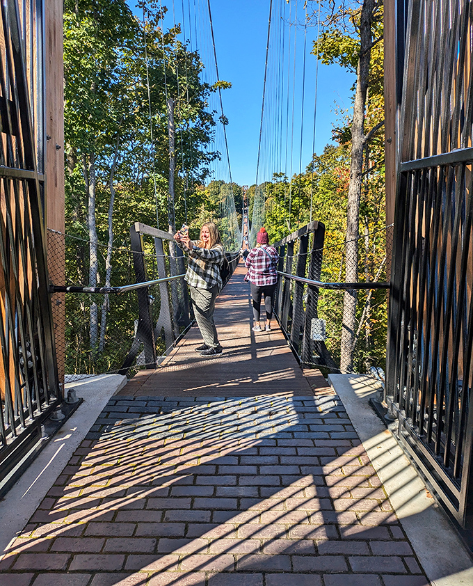 Perfect spot for that "I'm conquering my fears!" selfie that will make your friends both impressed and slightly concerned about your life choices.