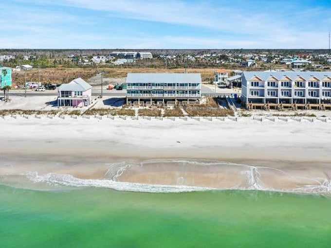 Mexico Beach offers a glimpse of old Florida, where the natural shoreline remains the star attraction.