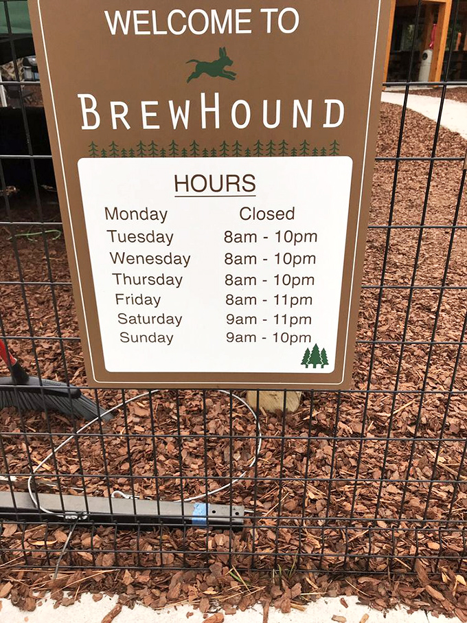 Clear operating hours posted at the entrance ensure you'll never miss prime doggy playtime, with the park open six days a week.