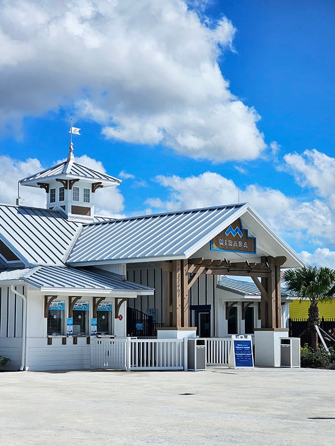 Coastal-inspired architecture that says "Welcome to relaxation station" without a hint of pretentiousness.