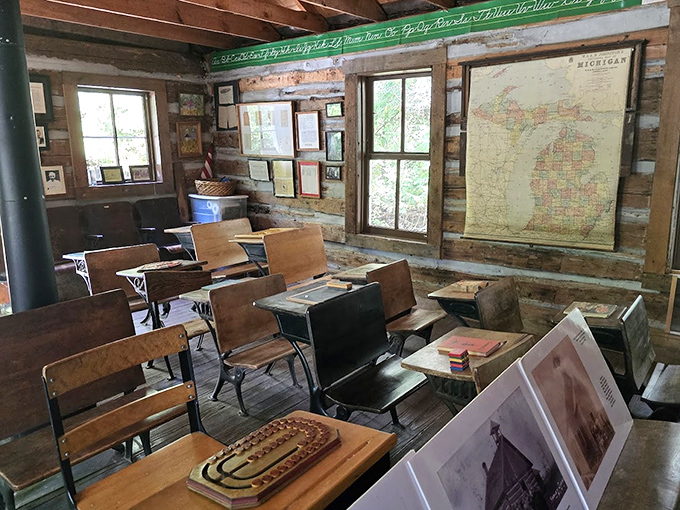 This historic one-room schoolhouse near the lighthouse reminds us that education happened everywhere, even in remote lighthouse communities.