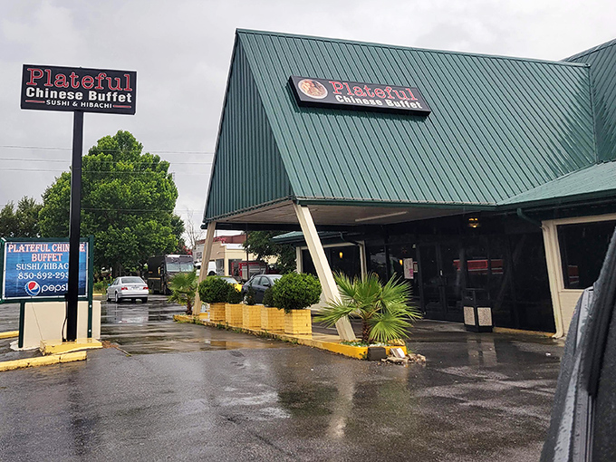 The Plateful Chinese Buffet proves that even in the heart of the South, diverse culinary options find their place in the community tapestry.