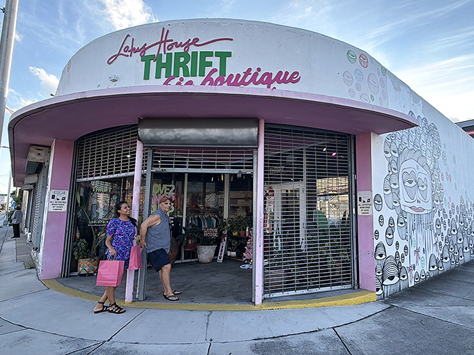 Happy shoppers exit with pink bags in hand, having discovered that at Lotus House, style and substance aren't mutually exclusive &ndash; they're the foundation of every purchase.