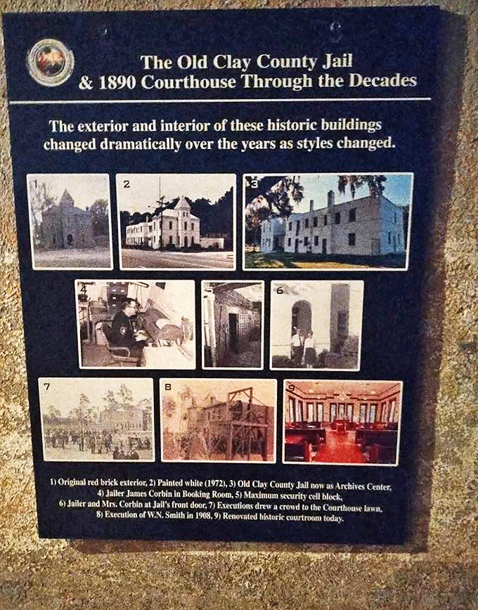 Historical markers tell the jail's official story, but between the lines lie tales of escapes, hauntings, and the changing face of small-town justice.