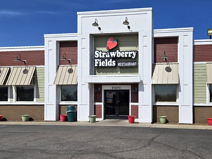 Even from the outside, there's something inviting about this unassuming eatery that has become a cherished landmark in Chesterfield Township.