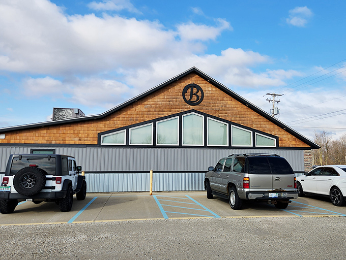 The exterior might look unassuming, but inside this building lies some of Michigan's finest steakhouse dining, worth every mile of the drive.
