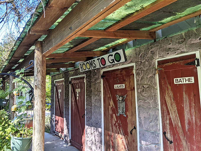 Even the restrooms refuse to be ordinary &ndash; these "Rooms To Go" offer relief with a side of artistic whimsy.