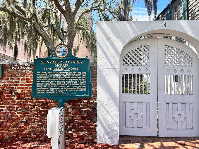 The entrance sign stands as a humble introduction to one of Florida's most spectacular natural wonders – no flashy billboards needed.