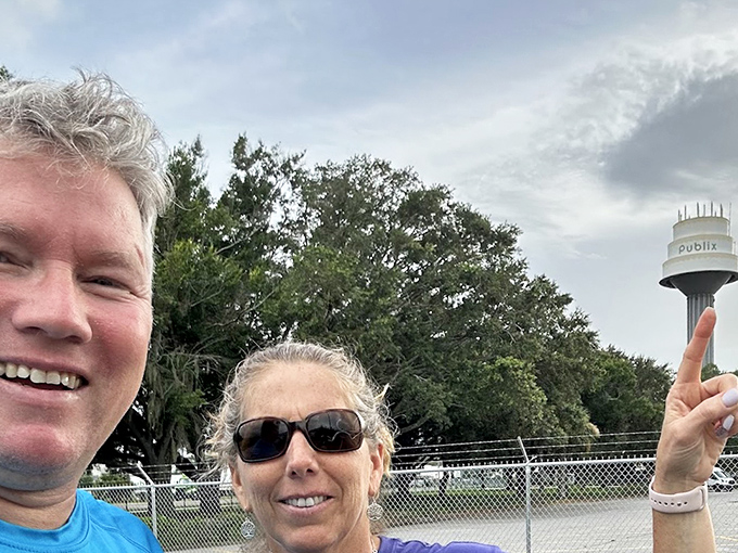 Visitors can't help but smile when encountering this towering treat &ndash; it's impossible to feel grumpy when standing before a 146-foot cake.