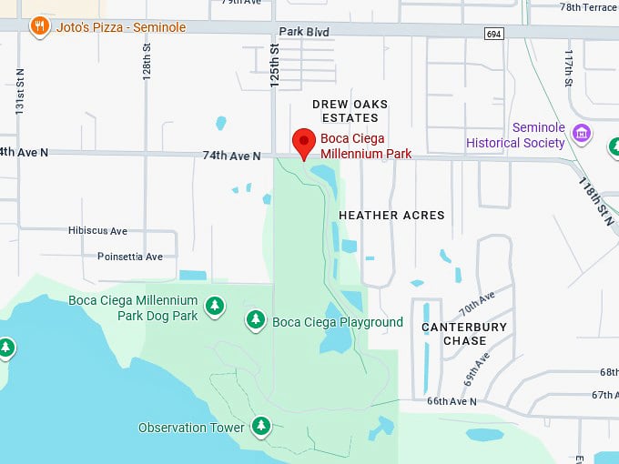 16. boca ciega millennium park map