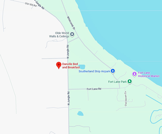 16. danville florida treehouse map