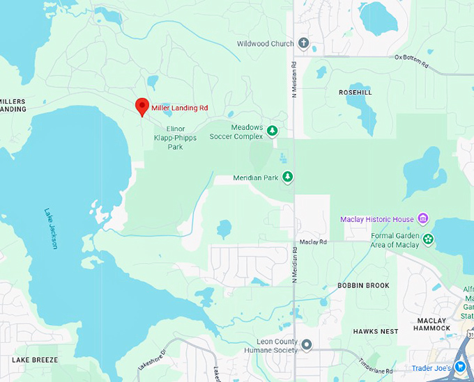 16. miller landing road map