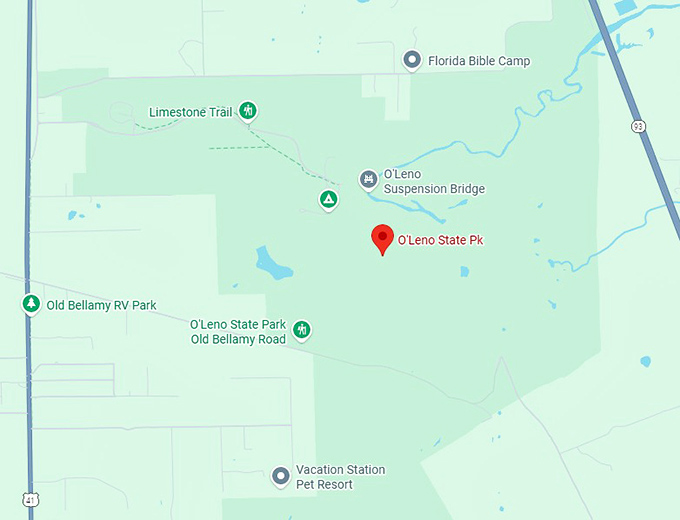 16. o'leno state park map