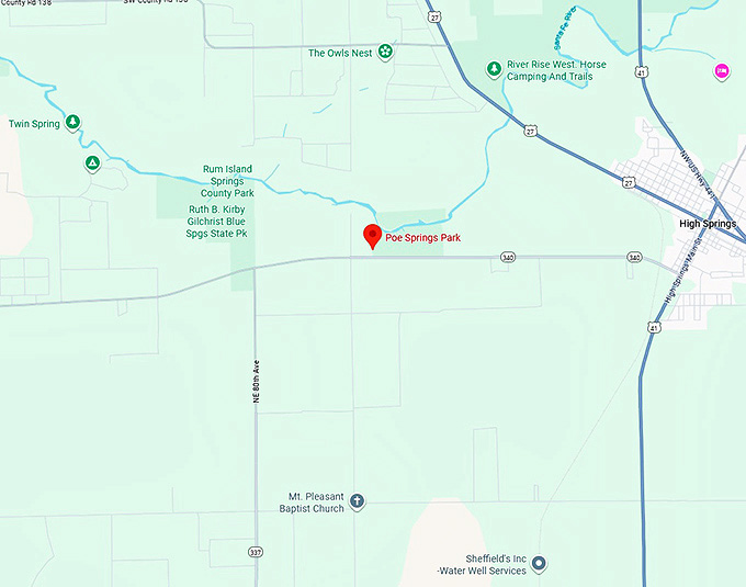 16. poe springs park map