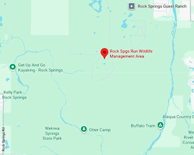 16. rock springs run state reserve map