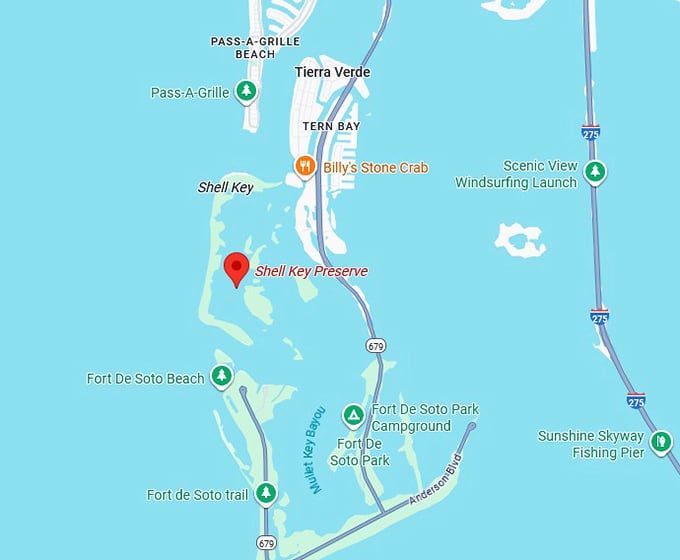 16. shell key preserve map