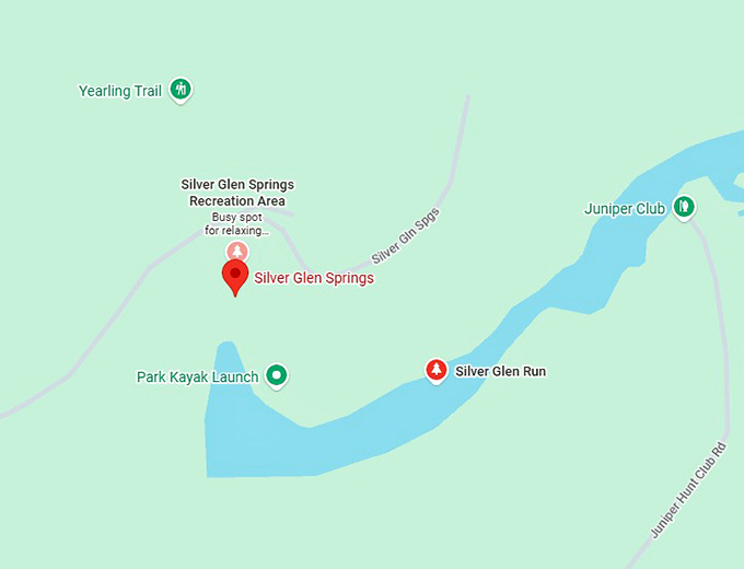 16. silver glen springs map