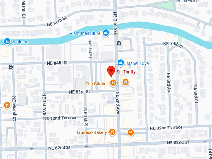 16. sir thrifty miami map