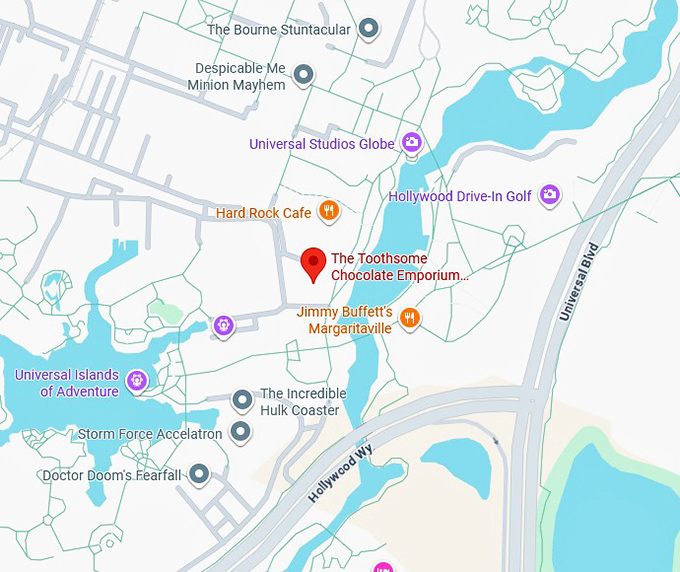 16. the toothsome chocolate emporium & savory feast kitchen map