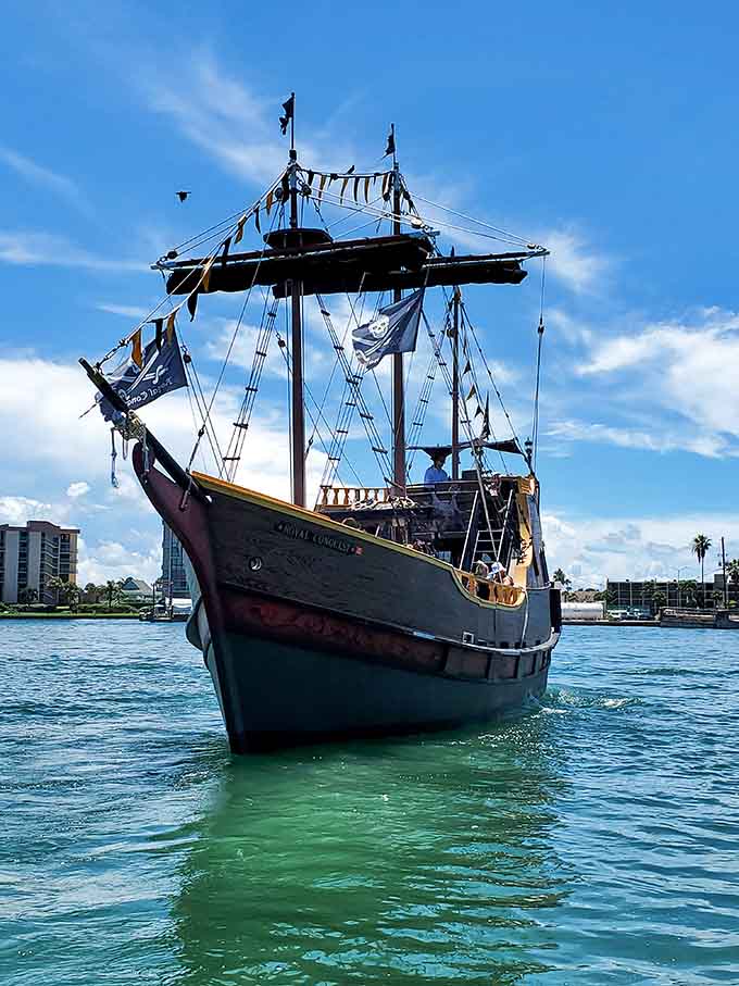 Those towering masts and billowing flags make you want to yell "Ahoy!" even if you're just looking at a photo.