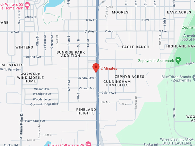 2 minutes restaurant 10 map