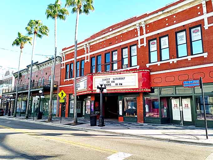 Buildings at Seventh Avenue: Wrought-iron balconies and vintage architecture transport you to another era on Tampa's most character-filled street.