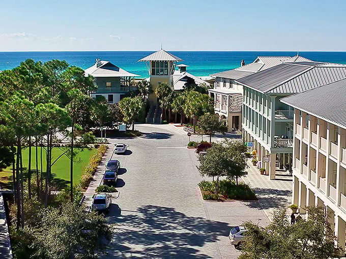 Downtown WaterColor captures that rare magic where architectural charm meets natural beauty, no Instagram filter required.
