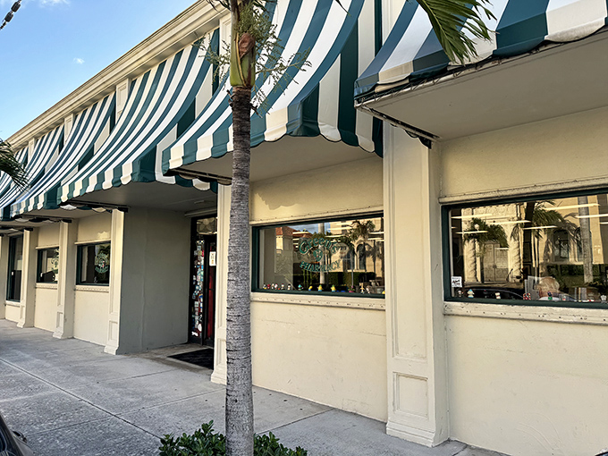 The entrance beckons with nostalgic charm, promising an experience that chain pharmacies couldn't deliver if they had a hundred focus groups.