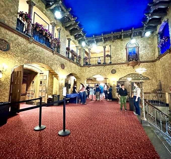 Step inside and travel back in time &ndash; the grand interior whispers stories of decades past while welcoming today's audiences with timeless elegance.