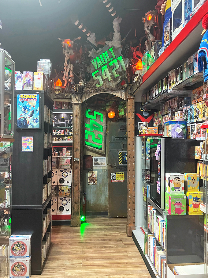 Step through this industrial portal and you've entered another dimension &ndash; Vault 5421's post-apocalyptic entrance looks straight out of a dystopian blockbuster.