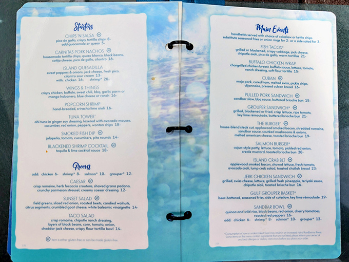 Menu magic awaits with coastal favorites from Cuban sandwiches to blackened shrimp cocktails &ndash; decisions, decisions!