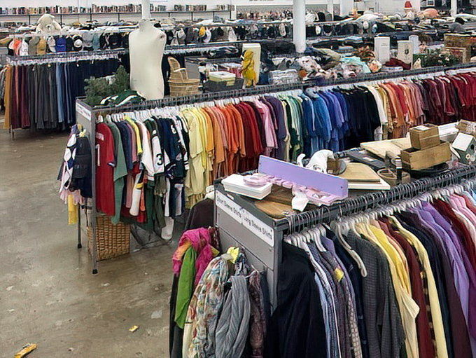 A rainbow of possibilities stretches as far as the eye can see &ndash; this isn't shopping, it's a full-day expedition through textile history.