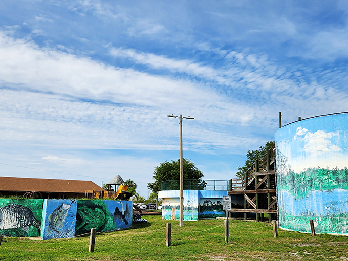 Like an art gallery, the park transforms Florida's landscape into a masterpiece.