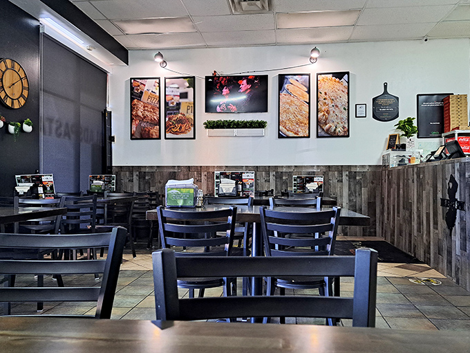 Clean, simple, and focused on what matters &ndash; creating the perfect stage for pizza that will make your taste buds stand up and applaud.