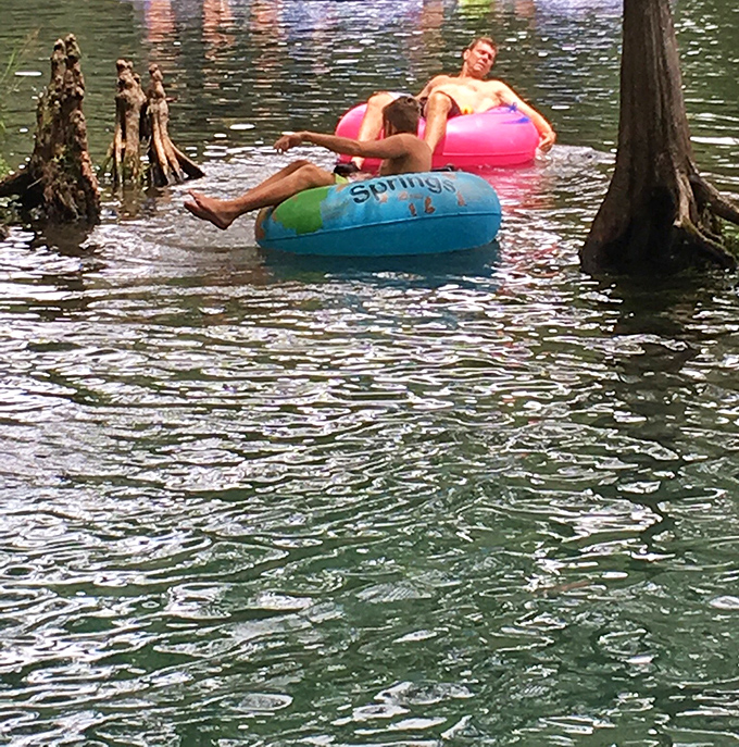 Floating down nature's lazy river – the original stress relief program, no prescription or copay required.