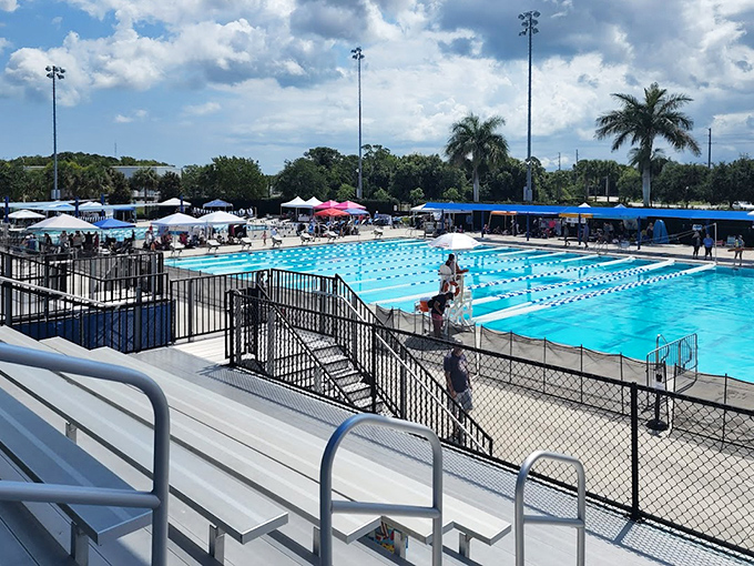 Olympic dreams meet family fun in these pristine lanes where future champions and weekend warriors share the same refreshing waters.
