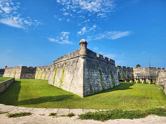 Castillo de San Marcos stands strong after centuries, like that one reliable friend who never lets you down.