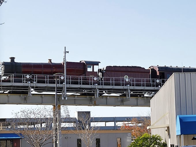 Step inside the Hogsmeade Station where every brick and archway perfectly captures the magic of Harry Potter's world.