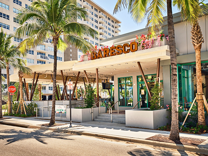 Baresco's Mediterranean menu transports diners across oceans without leaving their seats, each plate a passport to coastal flavors.